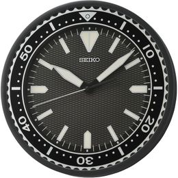 Seiko Wanduhr &raquo;QXA791K&laquo; Quarzuhr,Wohnzimmer,K&uuml;che,B&uuml;ro, Flur,Jugendliche,Leuchtindizes schwarz