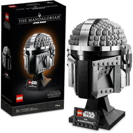 Lego Konstruktionsspielsteine &raquo;Mandalorianer Helm (75328), Lego Star Wars &laquo; Made in Europe schwarz Konstruktionsspielsteine