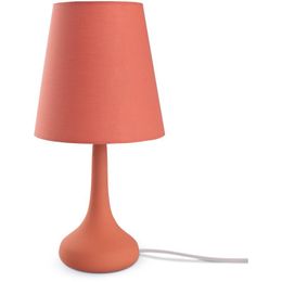 Paco Home Tischleuchte &raquo;HELA&laquo; E14 LED E14 Lampe, Tischleuchte F&uuml;r Kinderzimmer u. Wohnzimmer Modern orange