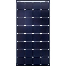offgridtec Solarmodul &raquo;SPR-100 120W 12V High-End Solarpanel&laquo; extrem wiederstandsf&auml;higes ESG-Glas schwarz