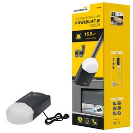 Schellenberg Garagentorantrieb &raquo;Powerlift 1000 N, max. Torfl&auml;che 16 m&sup2;, Zugkraft 1000 N&laquo; inkl. 2x 4-Kanal Handsender und Sonnenblendenclip