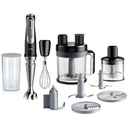Braun Stabmixer &raquo;MultiQuick 9 MQ 9195XL - 1200W, Stufenlosreulierbar, Dynamische Klinge&laquo; 1200 W Spritzschutz, Extra Mahlklinge, 2 Modi + Pulsfunktion, 