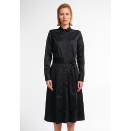 Eterna Damen Hemdblusenkleid &raquo;REGULAR FIT&laquo; schwarz 34, Normalgr&ouml;&szlig;en