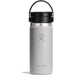 Hydro Flask Thermobecher &raquo;16 Oz Wide Flex SIP Lid&laquo; Hochwertiger 18/8 Edelstahl beige Edelstahl
