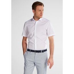 Eterna Herren Kurzarmhemd &raquo;SLIM FIT&laquo; NON IRON (b&uuml;gelfrei) wei&szlig; 44, Normalgr&ouml;&szlig;en