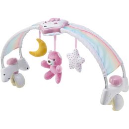 Chicco Spielbogen &raquo;Regenbogen-Spielbogen f&uuml;r Kinderbett 2 In 1&laquo; mit Licht und Melodien, Pink pink Spielbogen