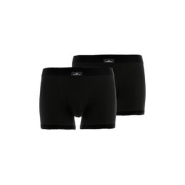 G&ouml;tzburg G&ouml;tzburg Herren G&Ouml;TZBURG Boxershorts &raquo;X-lastic&laquo; 2er-Pack, basic, elastischer Bund, eng, weich, elastisch, Baumwollmix schwarz 6L
