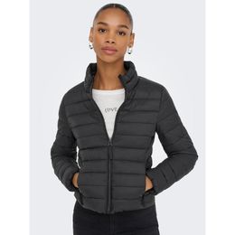 Only Damen Only Steppjacke &raquo;ONLTAHIA LW QUILTED JACKET OTW NOOS&laquo; ohne Kapuze Kunstfaser schwarz XS