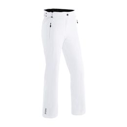 Maier Sports Damen Skihose &raquo;Vroni slim 2.0&laquo; Damen Schneehose, wind- und wasserdicht, 2 RV-Taschen, Slim Fit wei&szlig; 17, Kurzgr&ouml;&szlig;en