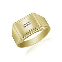 Firetti Herren Siegelring &raquo;Schmuck Geschenk Gold 333 Herrenring Goldring&laquo; mit Diamant gold