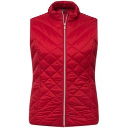 Ulla Popken Vest female Red size 58-60