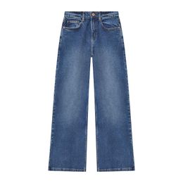 s.Oliver Junior M&auml;dchen s.Oliver Junior Weite Jeans mit Weitenregulierung innen blau 164, N-Gr