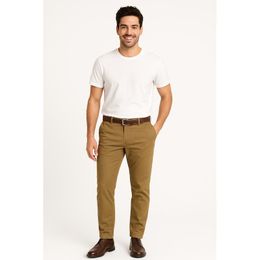 Jack & Jones PlusSize Jack & Jones Plussize Herren Jack & Jones PlusSize Chinohose &raquo;JPSTMARCO FRANCO CHINO W BELT PLS&laquo; braun 40(XXXL), L&auml;nge 32