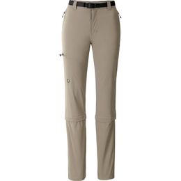 Lpo Damen LPO Zip-off-Hose &raquo;Damen Zip-Off-Hose Coralie&laquo; grau 44L, Normalgr&ouml;&szlig;en