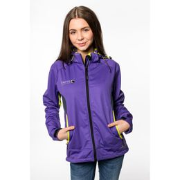 DEPROC Active Damen DEPROC Active Softshelljacke &raquo;Downton Peak WOMEN&laquo; auch in Gro&szlig;en Gr&ouml;&szlig;en erh&auml;ltlich rot 44L