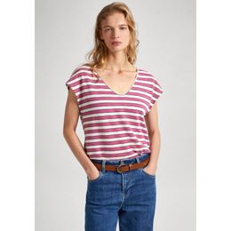 Pepe Jeans Damen T-Shirt &raquo;T-Shirts KHLOE&laquo; rosa L