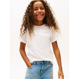 Tommy Hilfiger M&auml;dchen T-Shirt &raquo;MINI CORP T-SHIRT&laquo; Kinder bis 16 Jahre 6 (116)