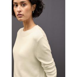 Street One Damen Street One Strickpullover mit feiner Rollkante 42