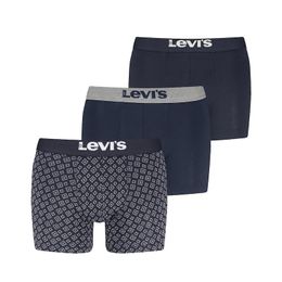 Levi's Levi's Herren Boxershorts &raquo;LEVIS MEN GIFTBOX DENIM BOXER BRIEF 3P&laquo; 3er Pack blau S