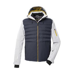 Killtec Herren Skijacke &raquo;KSW 72 MN SKI JCKT&laquo; Moderne Hybridoptik, winddicht, wasserabweisend, atmungsaktiv blau M