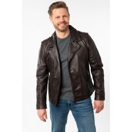 Mauritius Herren Lederjacke &raquo;MMRibano SF&laquo; mit Reverskragen 4XL Trachtenmode