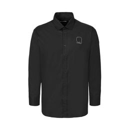 K by KARL LAGERFELD Karl Lagerfeld Button Up Shirt male Black size XXL