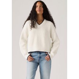 Levi's Levi's Damen Strickpullover &raquo;REESE VNECK SWEAT&laquo; mit V-Ausschnitt L (40)