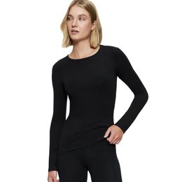 Triumph Damen Langarmshirt &raquo;Beauty Layers LSL Top 04&laquo; mit Rundhalsausschnitt und langen &Auml;rmeln, w&auml;rmend, atmungsaktiv M