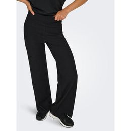 Only Play Damen Only Play Loungehose &raquo;ONPSEREN HW RIB STR PNT NOOS&laquo; schwarz L (40), N-Gr