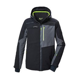 Killtec Herren Skijacke &raquo;KSW 71 MN SKI JCKT&laquo; Wasserdichte, atmungsaktive Skijacke mit abnehmbarer Kapuze schwarz S