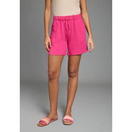 Laura Scott Damen Shorts feminine Stoffhose, aus Baumwolle, leichtes Webmaterial, unifarben 42, N-Gr