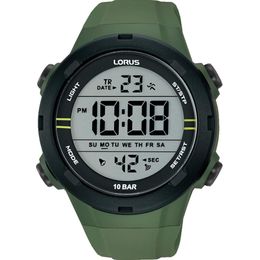 Lorus Uhr Damen Gr&ouml;&szlig;e One Size gr&uuml;n / schwarz