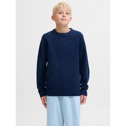 Jack & Jones Jack & Jones Junior Herren Rundhalspullover &raquo;JORNORREBRO KNIT CREW NECK JNR&laquo; blau 152