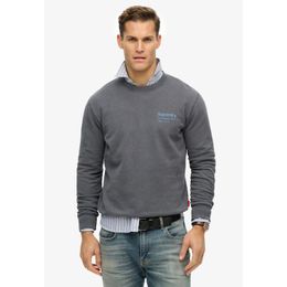 Superdry Herren Sweatshirt &raquo;CORE LOGO CITY CREW&laquo; grau XL