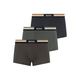 BOSS Herren BOSS &raquo;Trunk 3P Motion&laquo; Packung, 3er-Pack, 3 Stk. mit elastischem Bund L, 3 Stk.