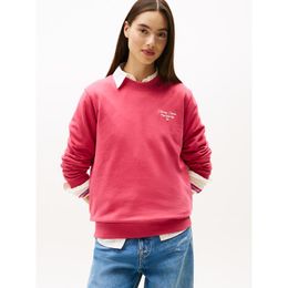 Tommy Jeans Damen Sweatshirt &raquo;TJW REG ESS LOGO 1 CREW EXT&laquo; M (38)