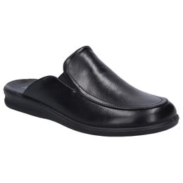 Josef Seibel Herren Clog &raquo;Belfort 20&laquo; , Sabot, Pantoffel, Hausschuh in Weite G (weit) schwarz 49