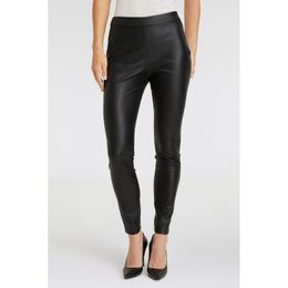 BOSS Orange Damen BOSS Orange Leggings &raquo;Taslimah Premium Damenmode&laquo; mit seitlichem Rei&szlig;verschluss schwarz 36, N-Gr