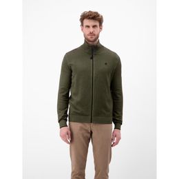 Lerros Herren Lerros Strickjacke mit Rei&szlig;verschluss und Strehkragen M