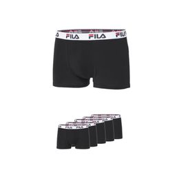 Fila Herren Boxer &raquo;MAN BOXER SHORTS&laquo; 5er Pack, mit Logobund schwarz S