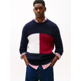 Tommy Hilfiger Herren Strickpullover &raquo;ALPACA BLEND BIG FLAG CREW NECK&laquo; Regular fit L