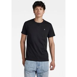 G-Star Raw G-Star Damen G-STAR T-Shirt &raquo;Nifous&laquo; Rundhals, mit Rippeinsatz schwarz XXL