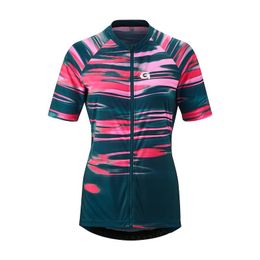 Gonso Damen Radtrikot &raquo;COPEDELLO&laquo; Leicht, schnell trocknend, optimaler Feuchtigkeitstransport blau 38
