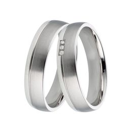 DOOSTI Kinder DOOSTI Trauring &raquo;Schmuck Geschenk Silber 925 Trauring Ehering Partnerring LIEBE&laquo; Made in Germany, wahlweise mit oder ohne Brillanten 