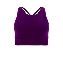 WINSHAPE Damen Sport-Bustier &raquo;Functional Comfort Sport-BH SB103C&laquo; mit R&uuml;cken-Applikation lila S