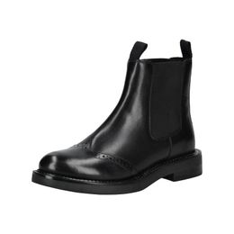 Geox Damen Stiefelette &raquo; Stiefelette Leder/Textil&laquo; schwarz 38