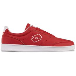 Lotto Herren Lotto Sneaker - in schlanker Retro Silhouette rot 36
