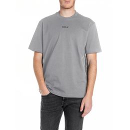 Replay Herren Oversize-Shirt grau M