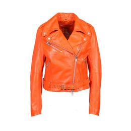 Freaky Nation Damen Lederjacke &raquo;In the Club-FN&laquo; rot M (38) Trachtenmode