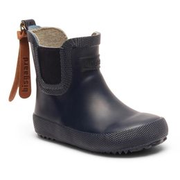 bisgaard M&auml;dchen Gummistiefel &raquo;baby rubber&laquo; Boots mit Wechselfu&szlig;bett, Gr&ouml;&szlig;enschablone zum Download blau 26